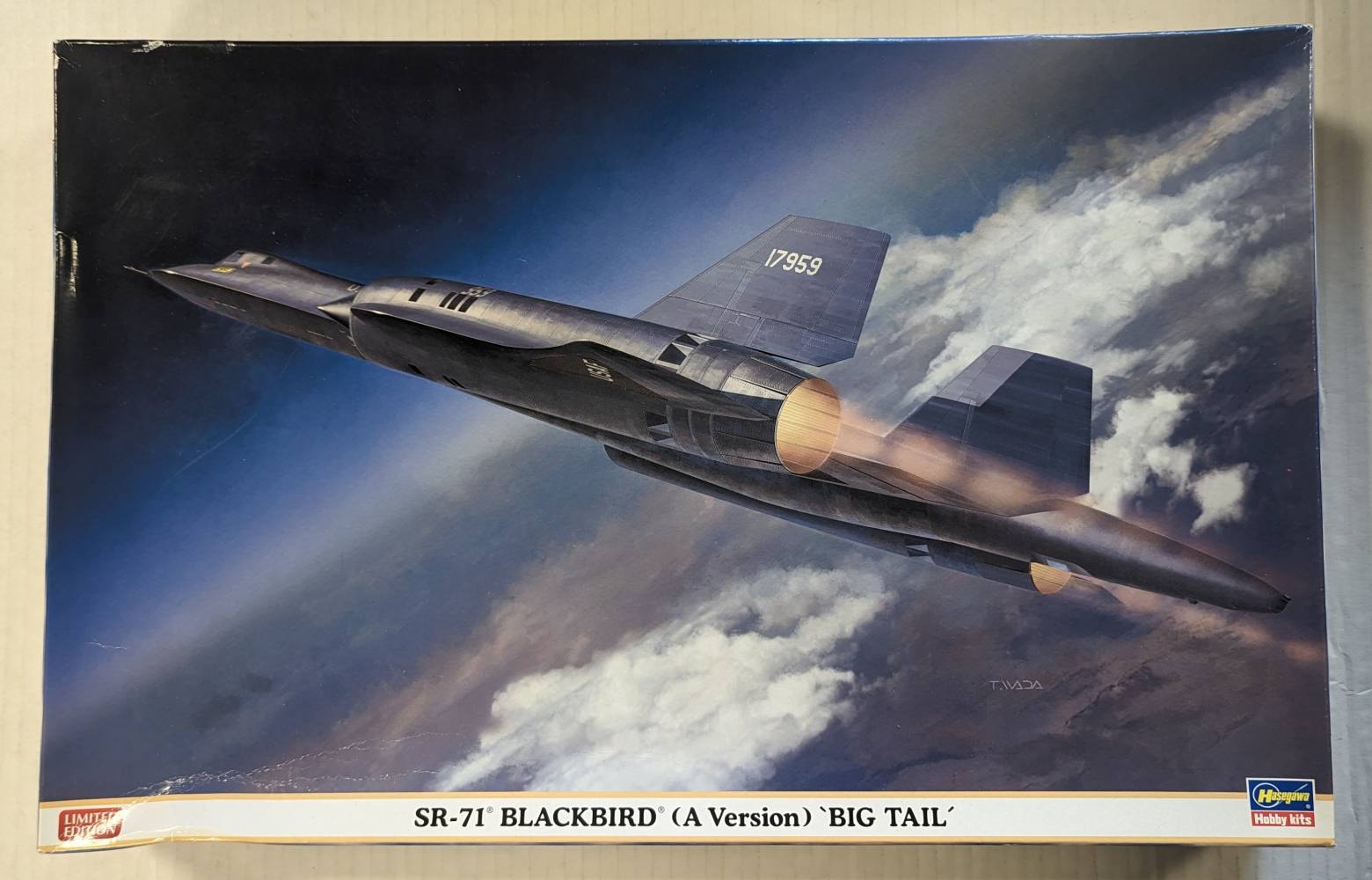 02278 SR-71 BLACKBIRD A VERSION BIG TAIL