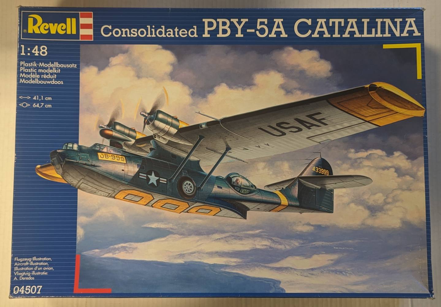REVELL Models | REVELL 04507 CONSOLIDATED PBY-5A CATALINA | Model Kits