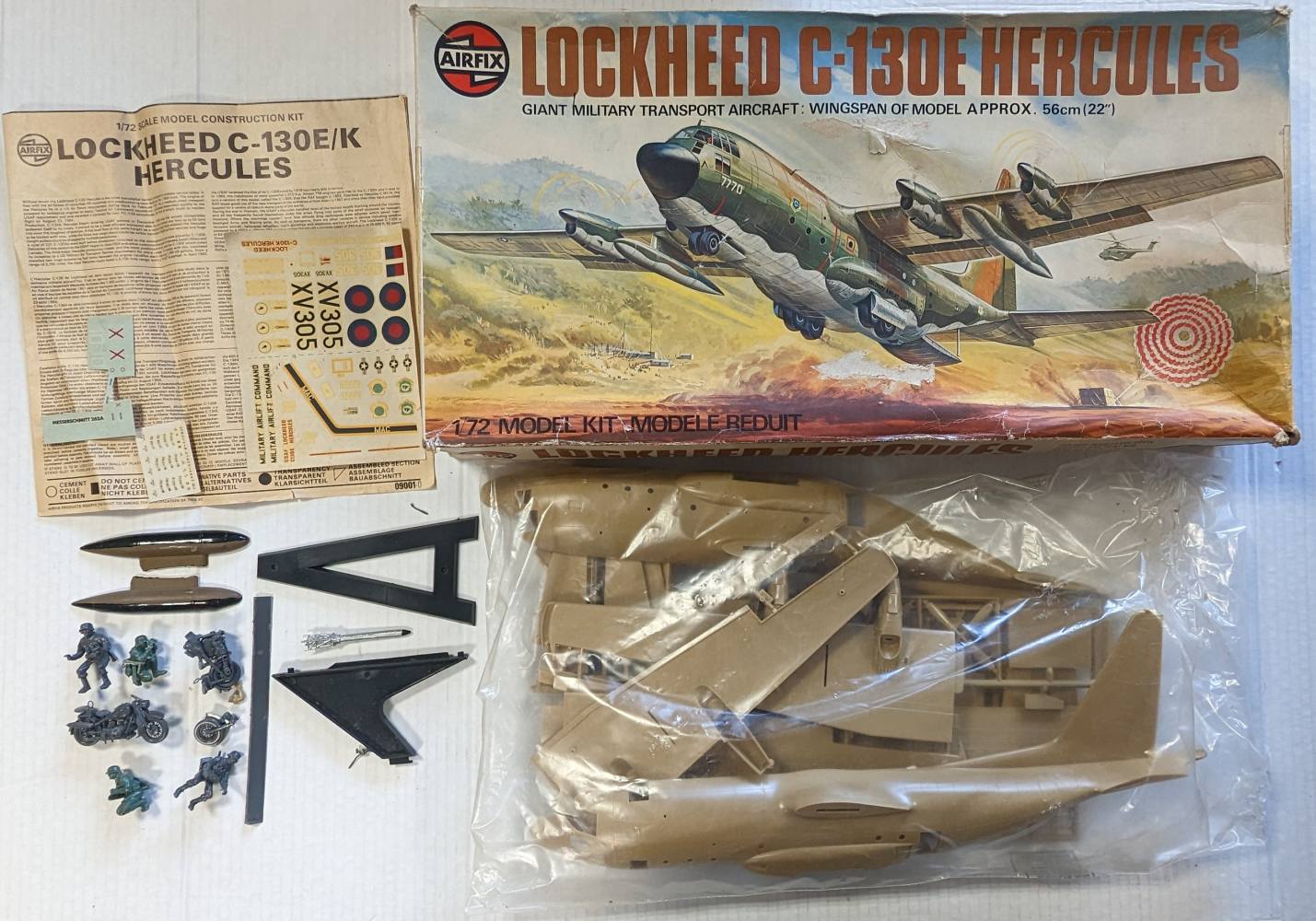 AIRFIX 09001 LOCKHEED C-130E HERCULES (STARTED)