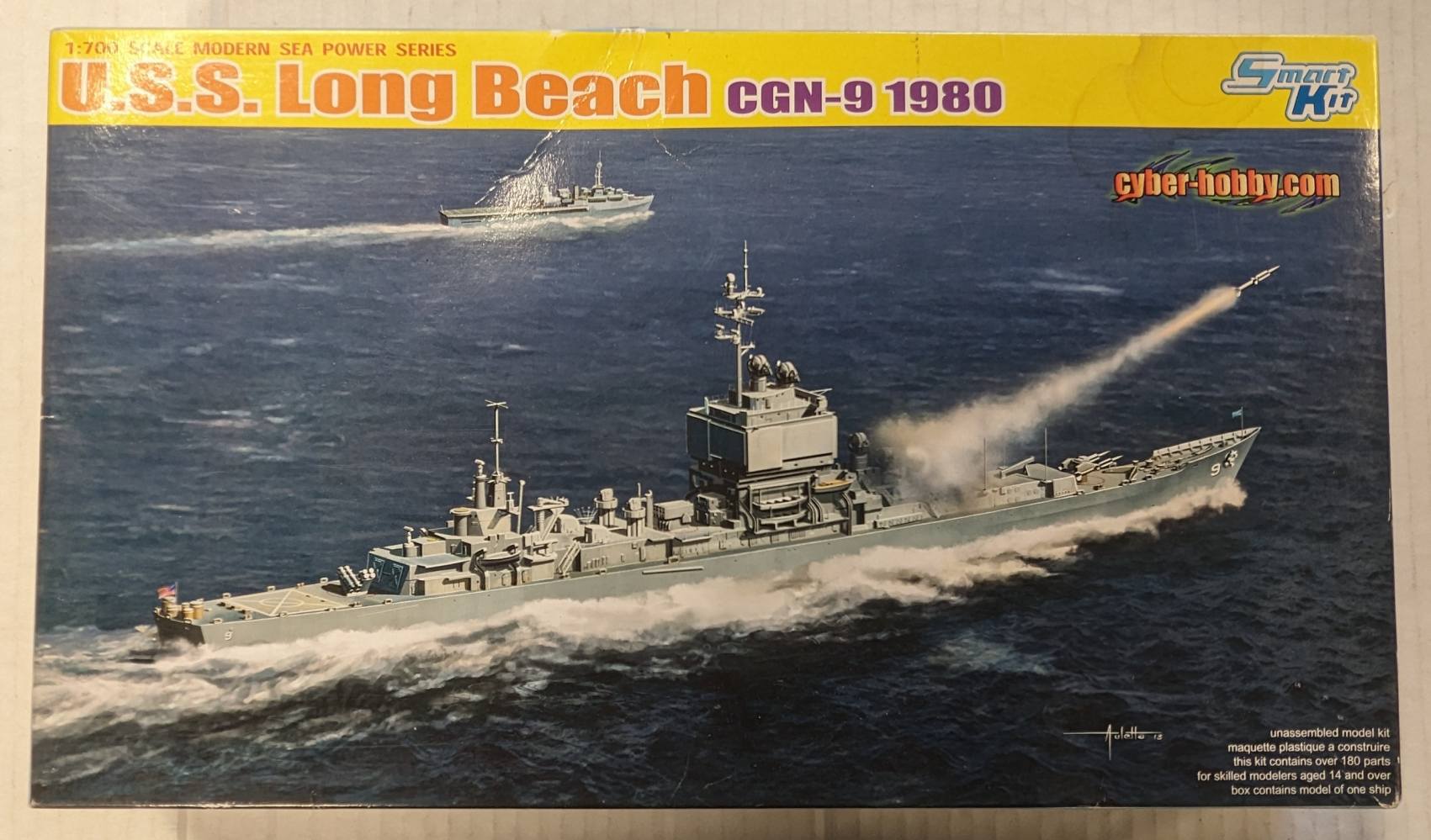 7135 U.S.S. LONG BEACH CGN-9 1980
