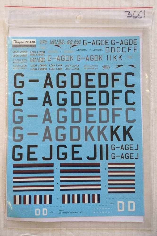 3661. 72128 LOCKHEED LODESTAR AND HUDSON