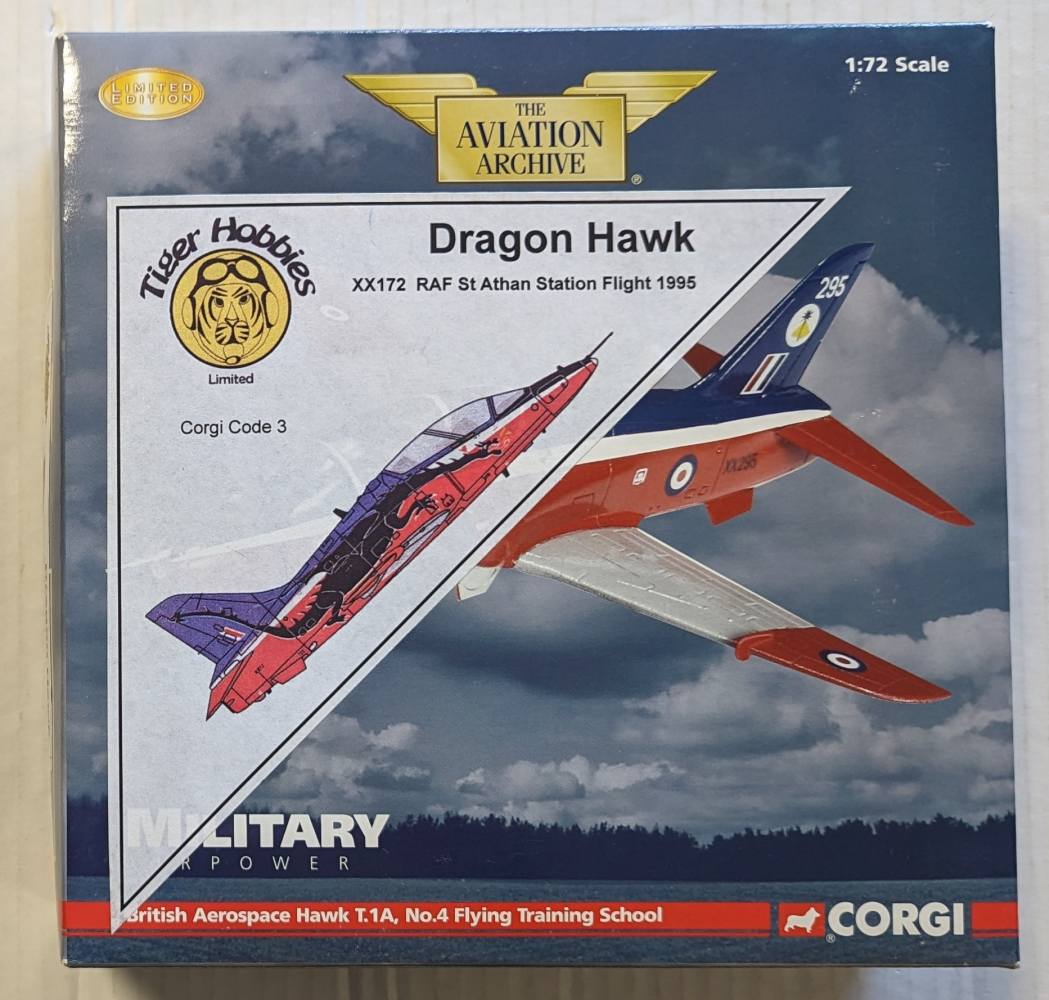 XX172 DRAGON HAWK RAF ST ATHAN STATION FLIGHT 1995