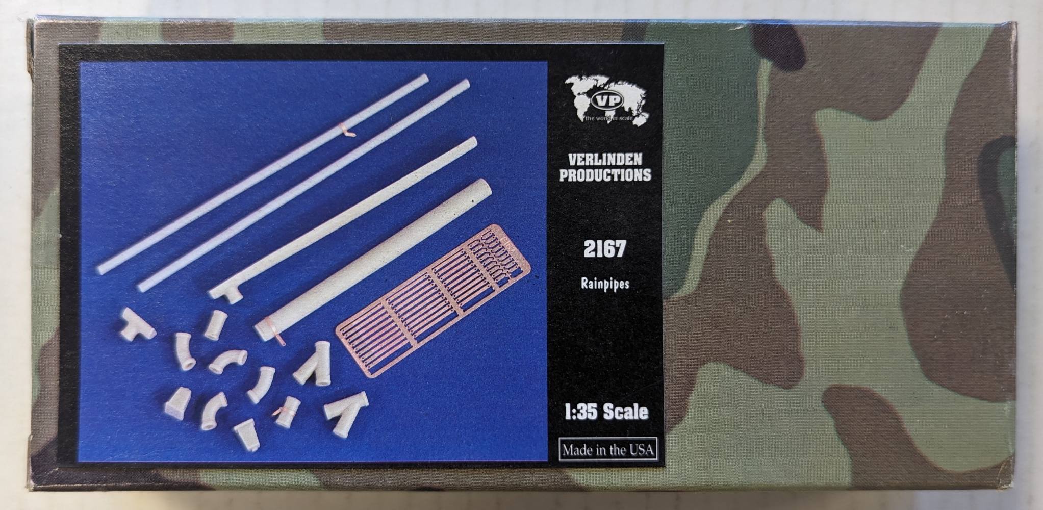 Verlinden Productions 2167 Rainpipes Model Kit | Scenery