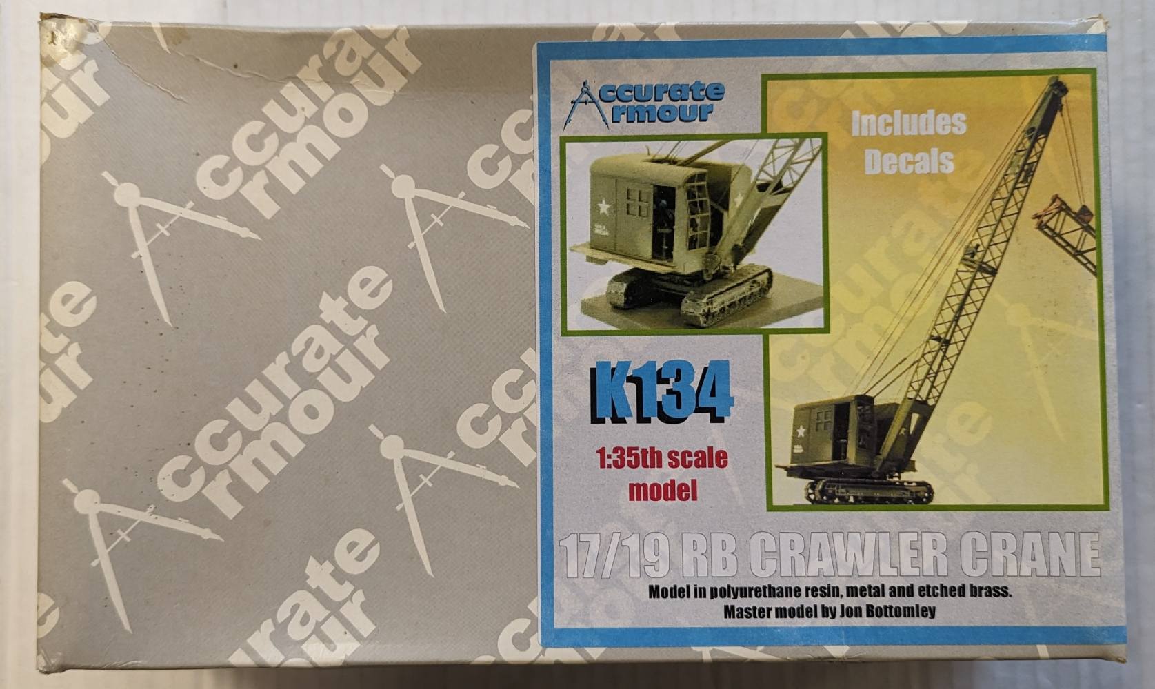 K134 BRITISH/US WW2 ENGINEERS CRAWLER CRANE