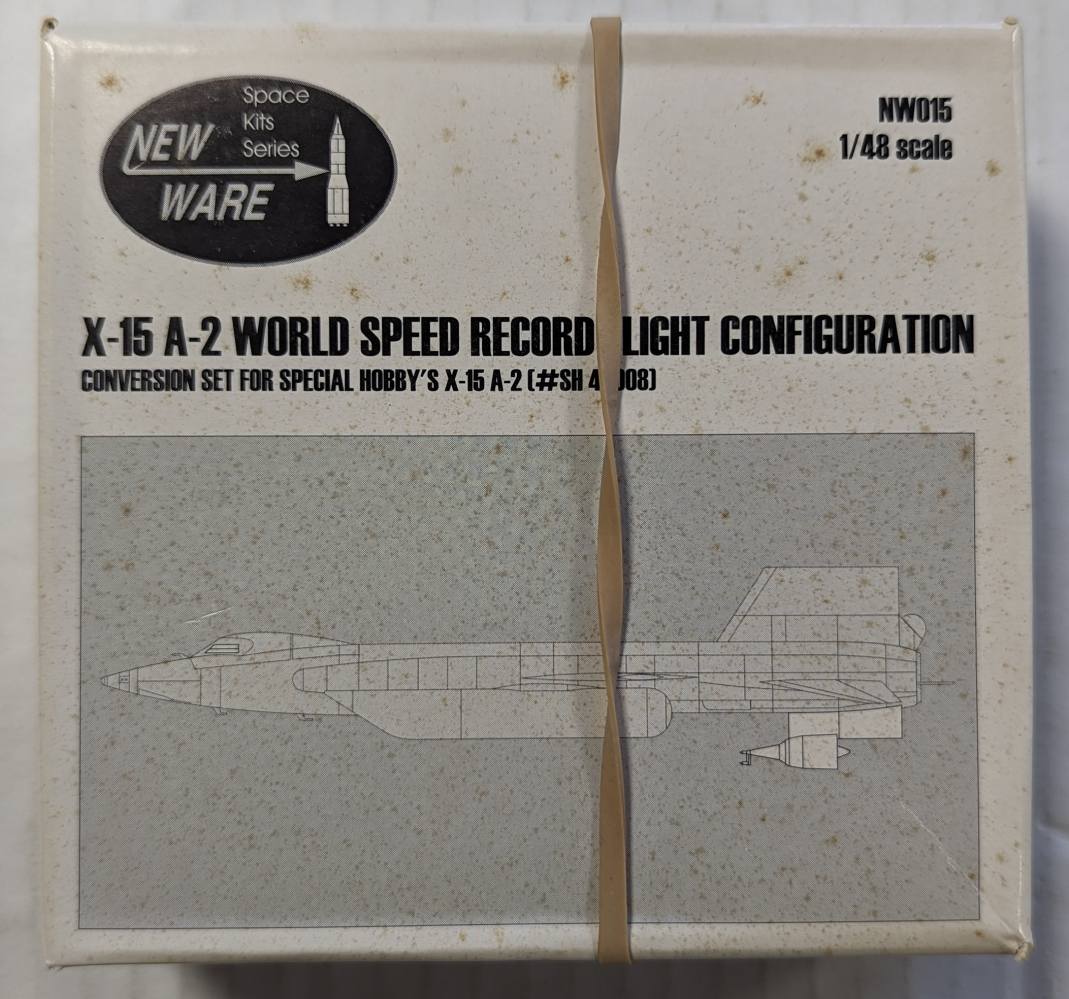 X-15 A-2 WORLD SPEED RECORD LIGHT CONFIGURATION CONVERSION