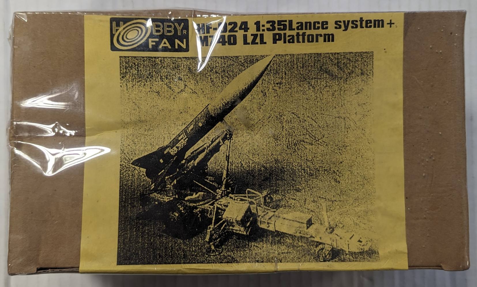 Hobby Fan 024 Lance System + M740 Lzl Platform Model Kit | Military Model Kits