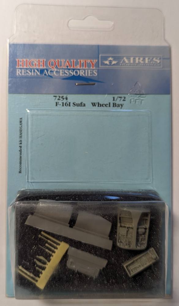 Aires Hobby Models 7254 F-161 Sufa Wheel Bay Model Kit | Conversion Sets
