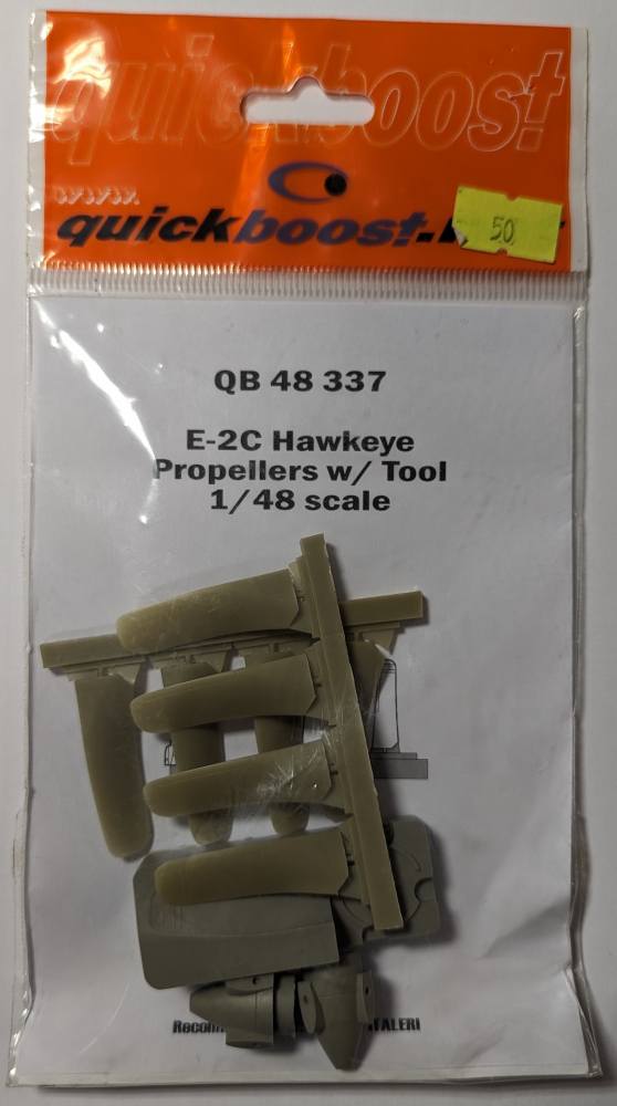 Quickboost.net 48337 E-2c Hawkeye Propellers W/tool Model Kit ...