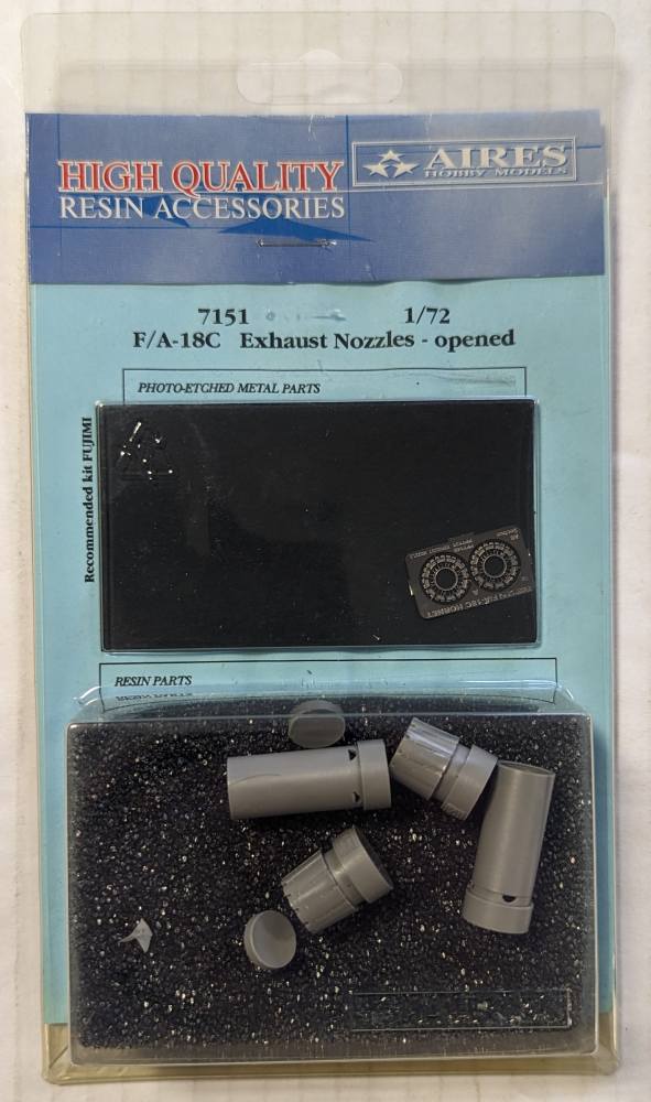 7151 F/A-18C EXHAUST NOZZLES OPENED