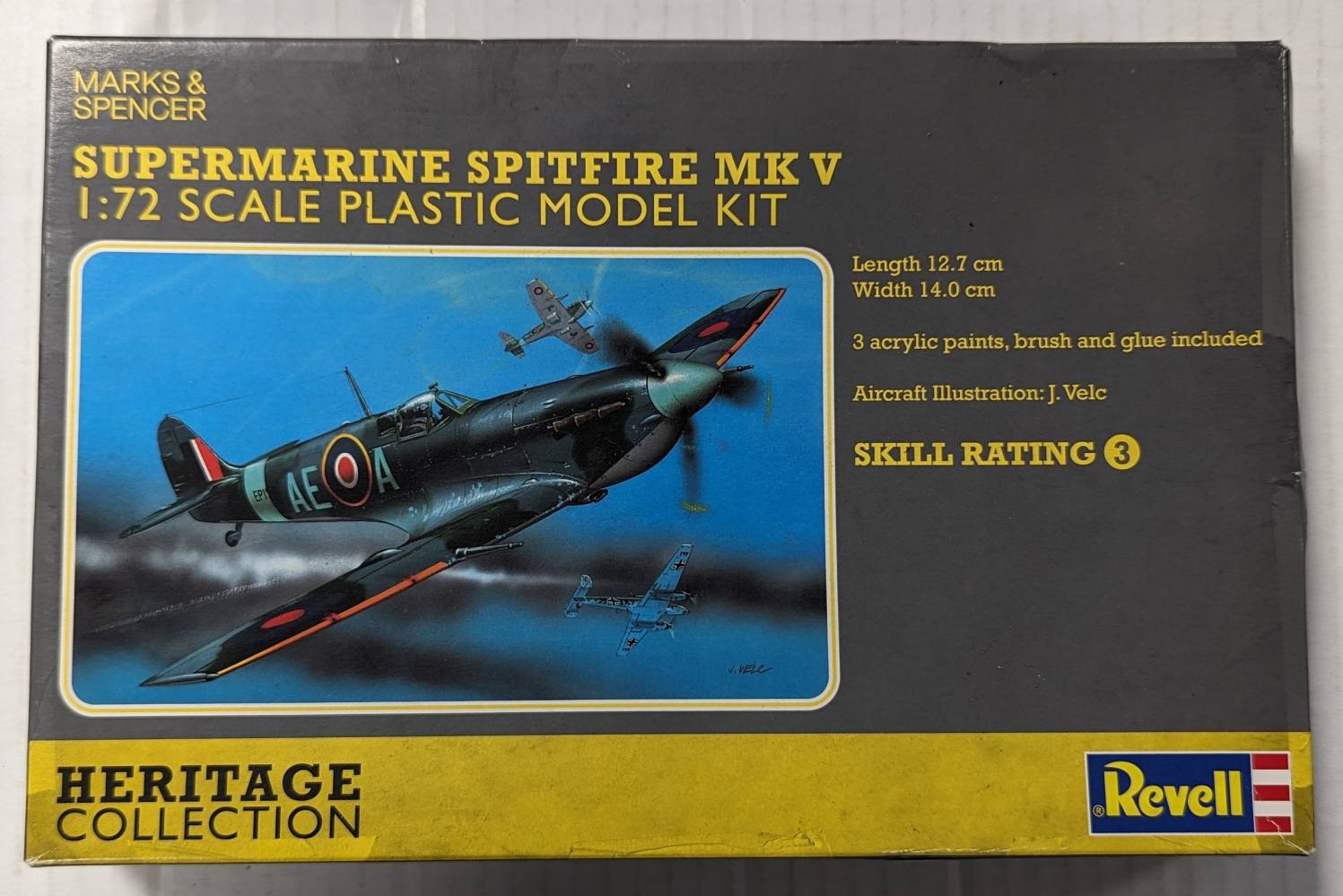 Marks And Spencer Revell Supermarine Spitfire Mk V Model Kit | Aircraft ...