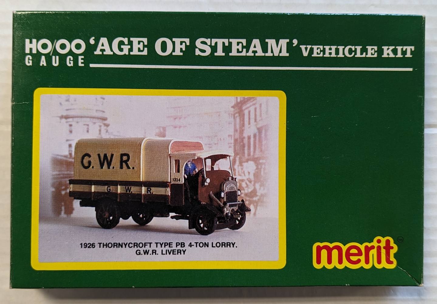 5136 1926 THORNYCROFT TYPE PB 4-TON LORRY G.W.R. LIVERY