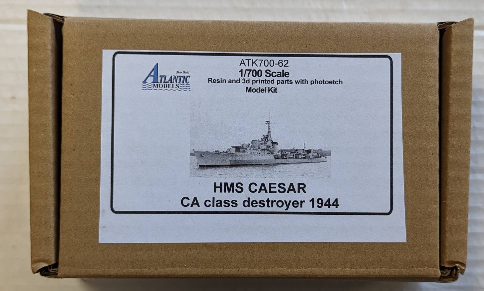 70062 HMS CAESAR CA CLASS DESTROYER 1944