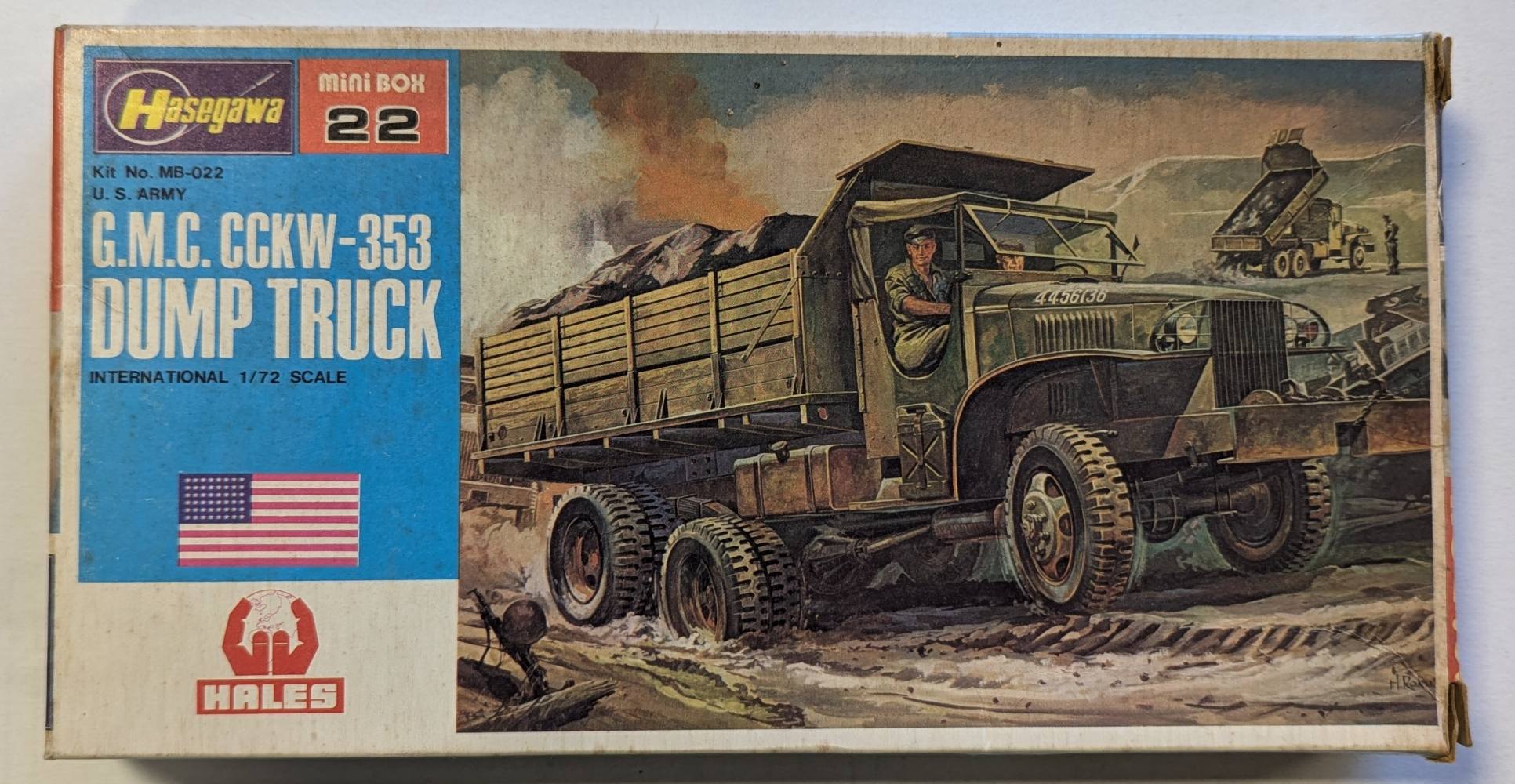 MB-022 G.M.C CCKW-353 DUMP TRUCK