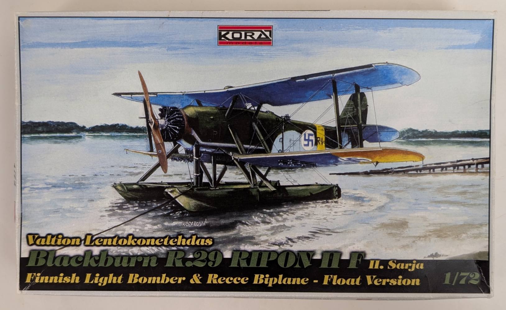 Kora 7278 Blackburn R.29 Ripon Ii F Model Kit | Aircraft Model Kits