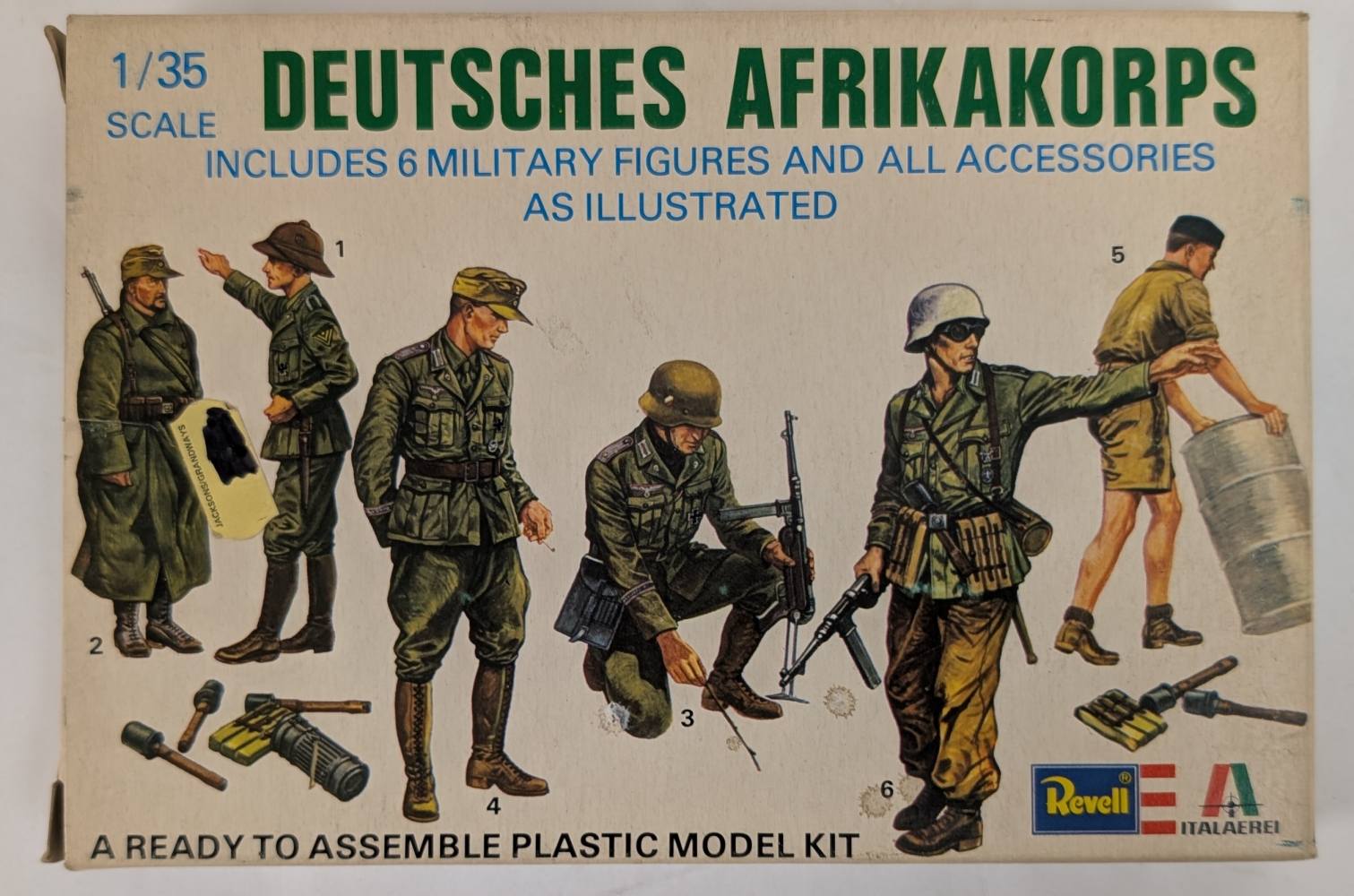 REVELL Models | REVELL H-2119 DEUTSCHES AFRIKAKORPS | Model Kits