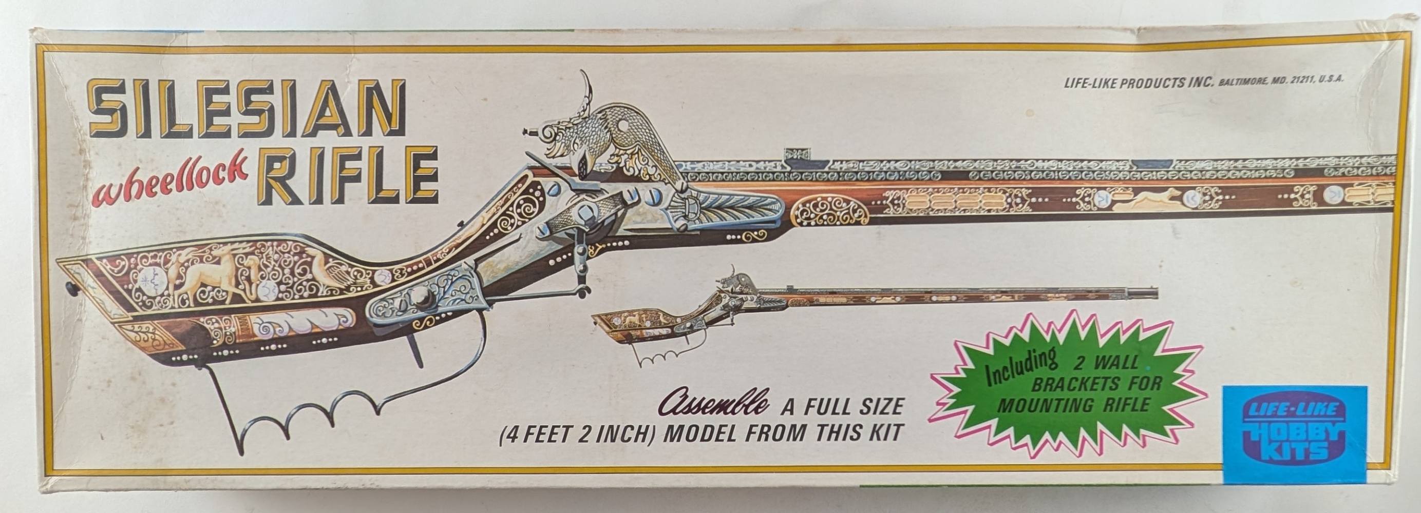 Lifelike G198 Silesian Wheellock Rifle (uk Sale Only) Model Kit ...