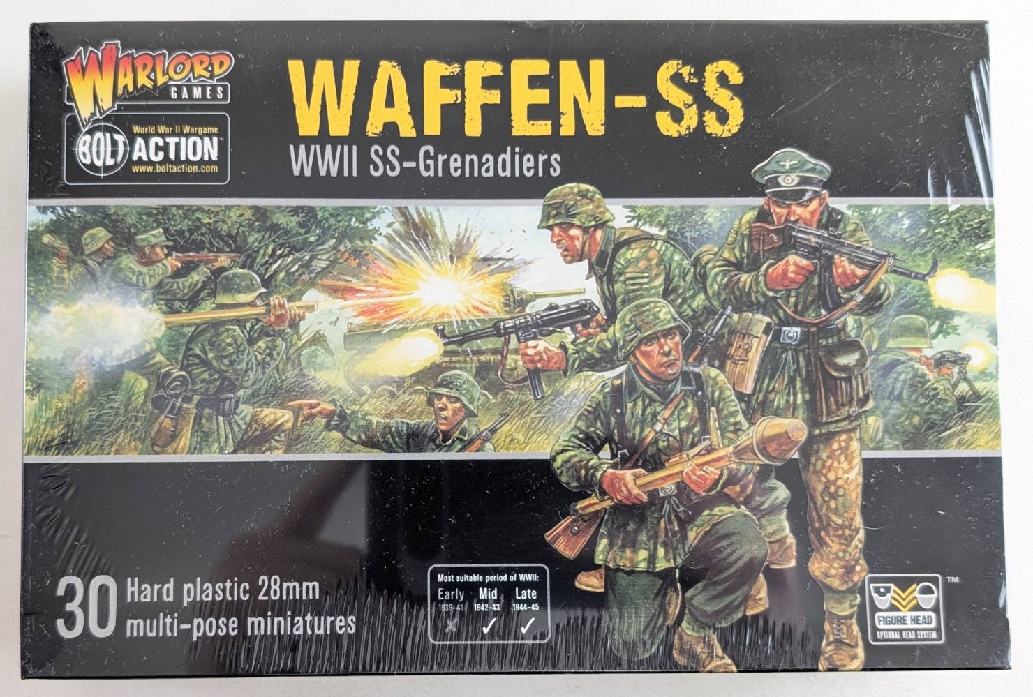 Warlord 402012101 Waffen Ss Wwii Ss Grenadiers Model Kit | Wargames ...