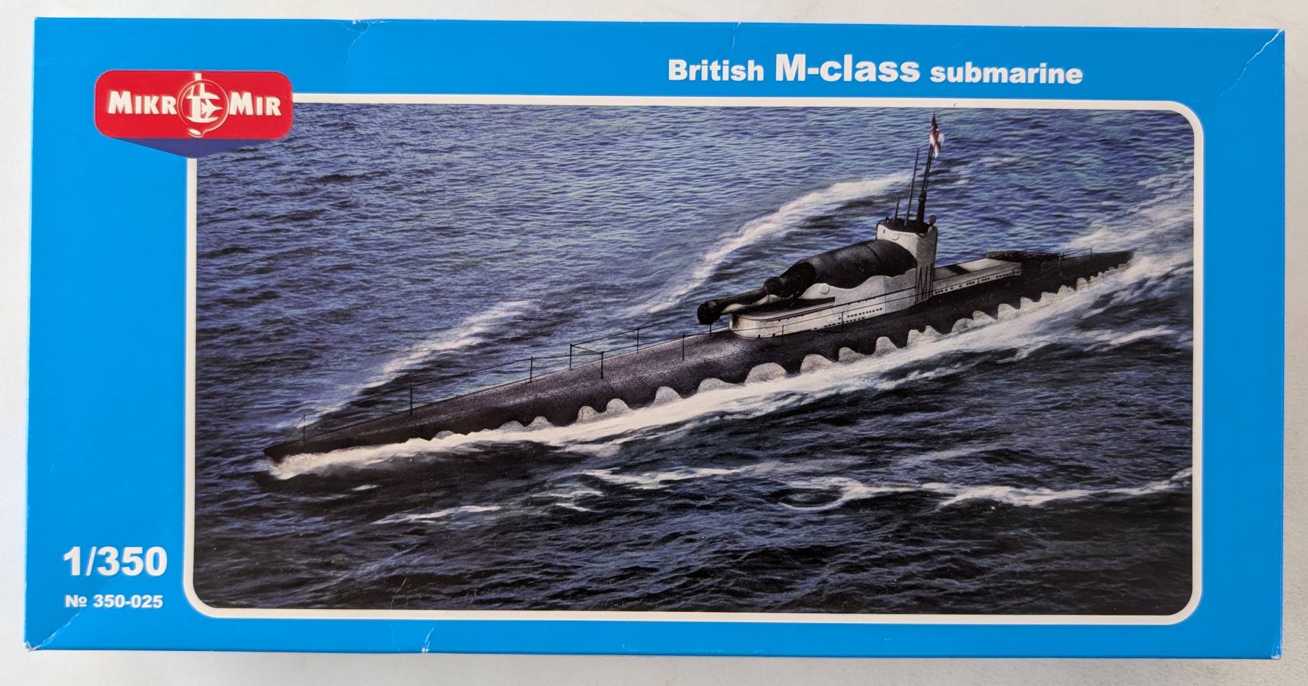 Mikro 350025 British M-class Submarine Model Kit | Model Ships Kits