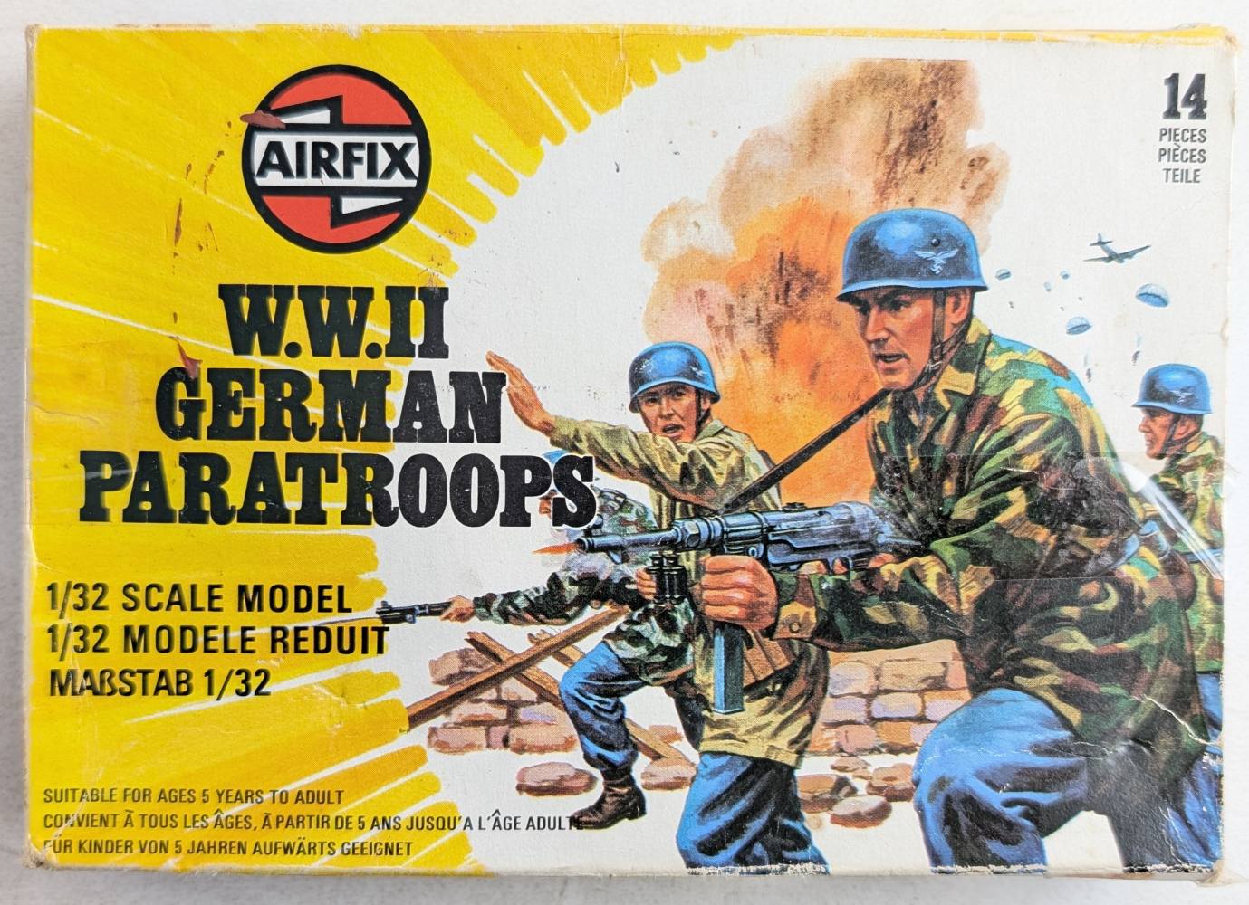AIRFIX Models | AIRFIX 51567 WWII GERMAN PARATROOPS | Model Kits