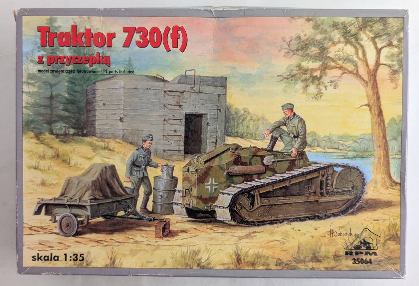Rpm 35064 Traktor 730f Model Kit | Military Model Kits