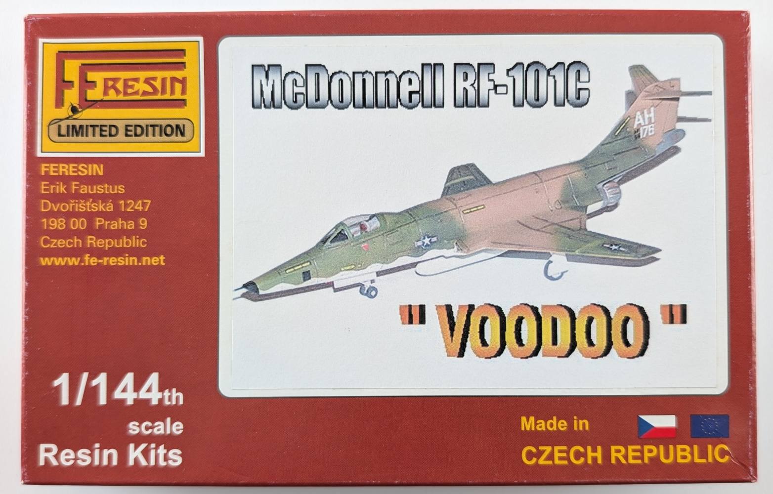 Fe Resin 144071 Mcdonnell Rf-101c Voodoo Model Kit | Aircraft Model Kits