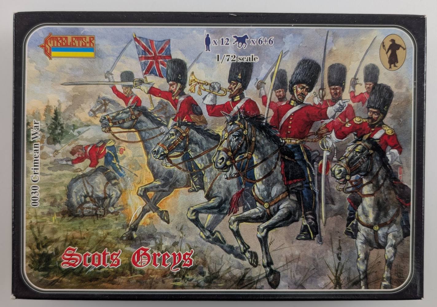 Strelets 0030 Crimean Scots Greys Model Kit | Model Figures