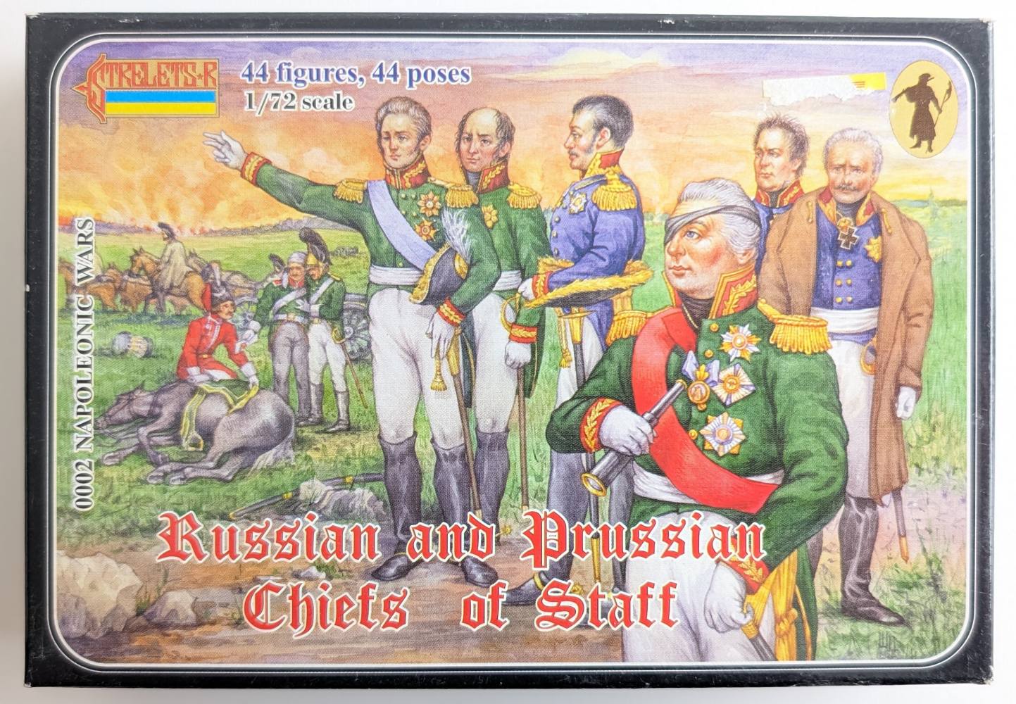 Strelets 0002 Russian And Prussian Chiefs Of Staff Model Kit | Model ...