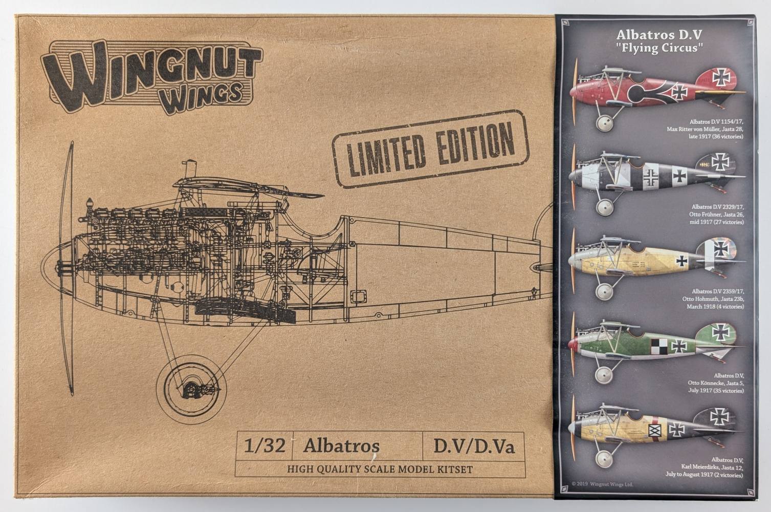 Wingnut Wings 32905 Albatros D.v Flying Circus Model Kit | Aircraft ...
