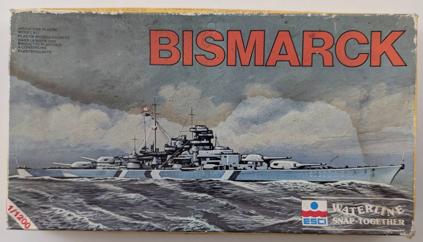 Esci 415 Bismarck Model Kit | Model Ships Kits