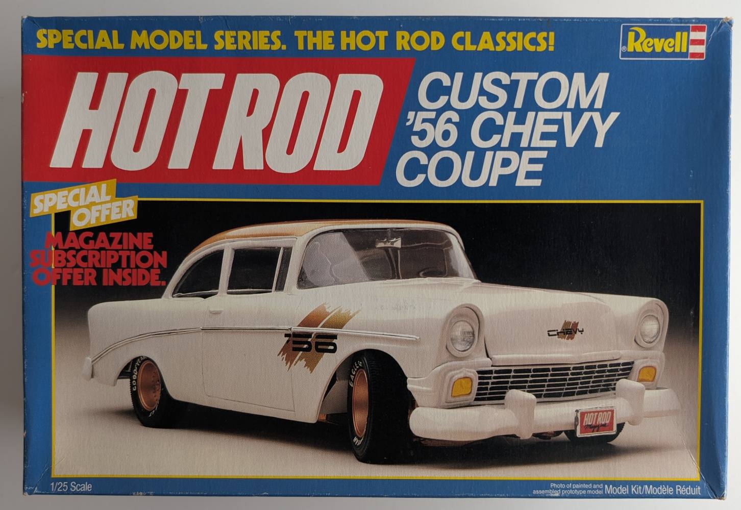 REVELL Models | REVELL 7133 HOT ROD CUSTOM 56 CHEVY COUPE | Model Kits