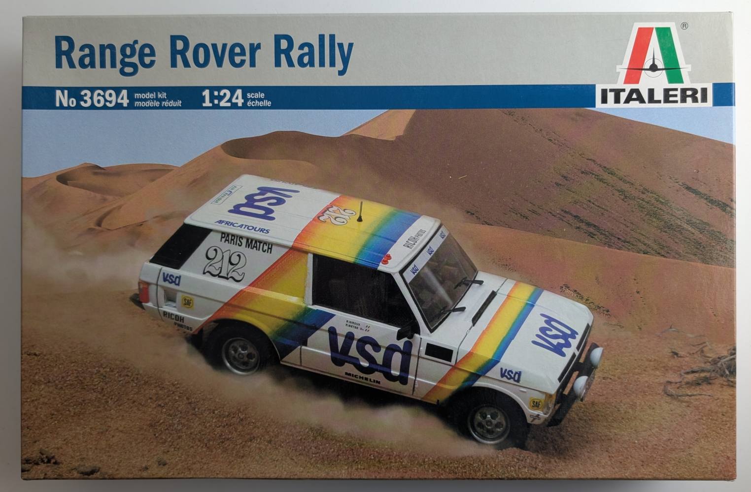 ITALERI Models | ITALERI 3694 RANGE ROVER RALLY | Model Kits