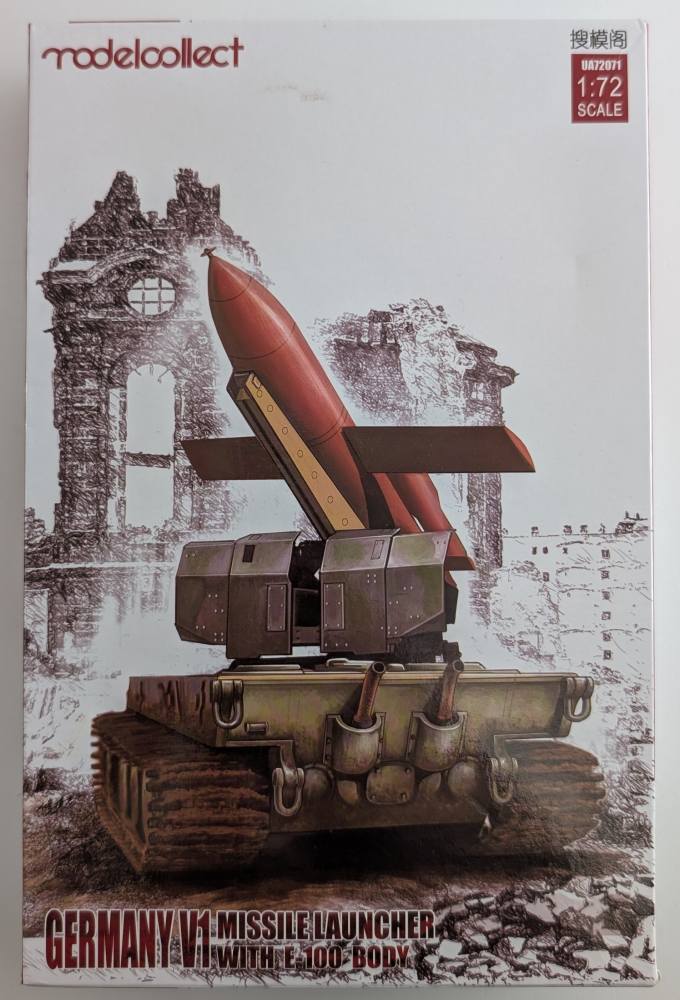 72071 GERMANY V1 MISSILE LAUNCHER WITH E-100 BODY