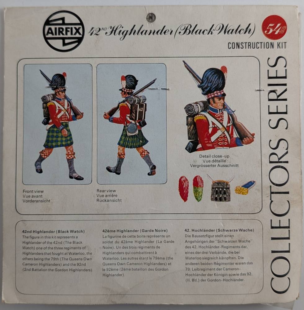 AIRFIX Models | AIRFIX 01552 42ND HIGHLANDER BLACK WATCH | Model Kits