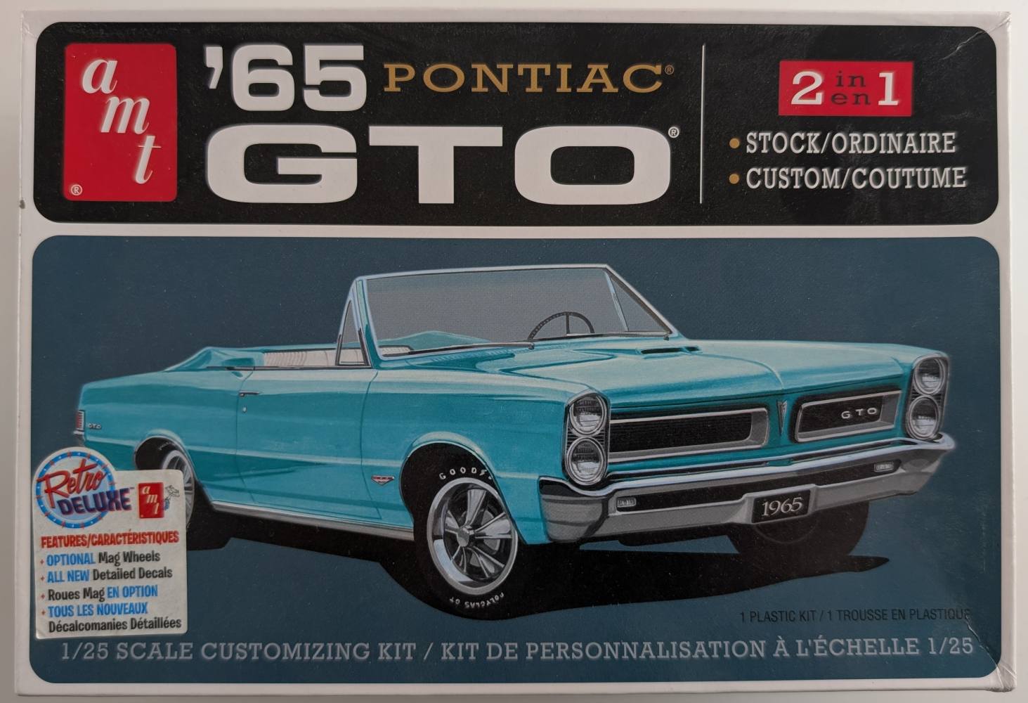 Amt 1191 Pontiac Gto 65 Model Kit | Cars, Motorbikes & Trucks Model Kits