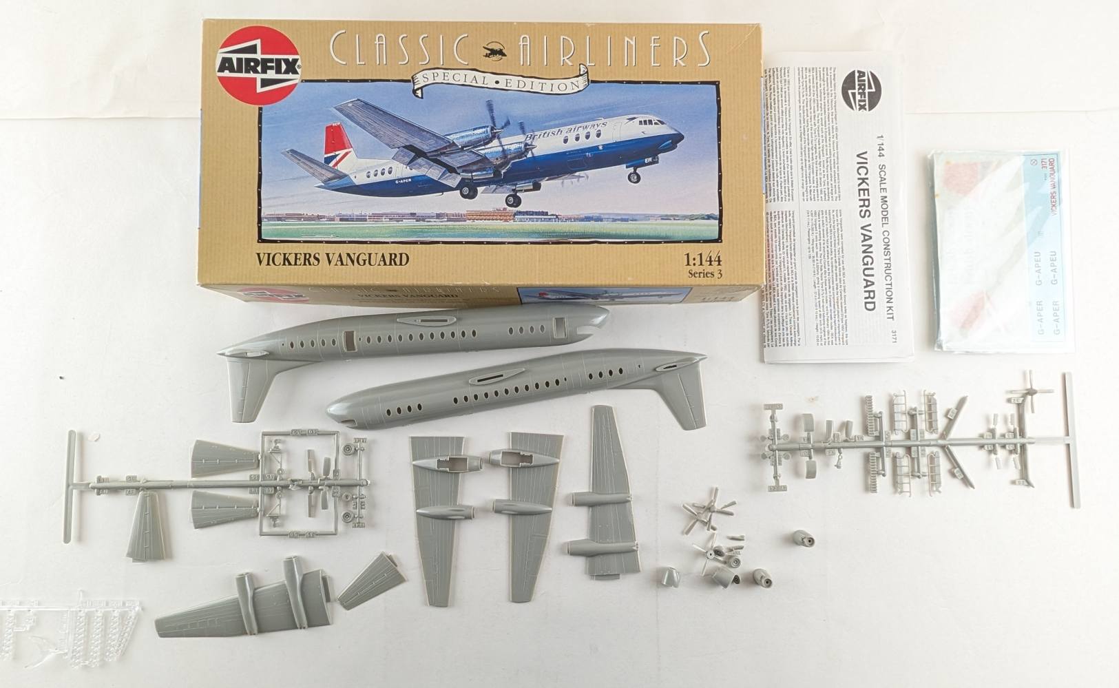 AIRFIX 03171 VICKERS VANGUARD (STARTED)