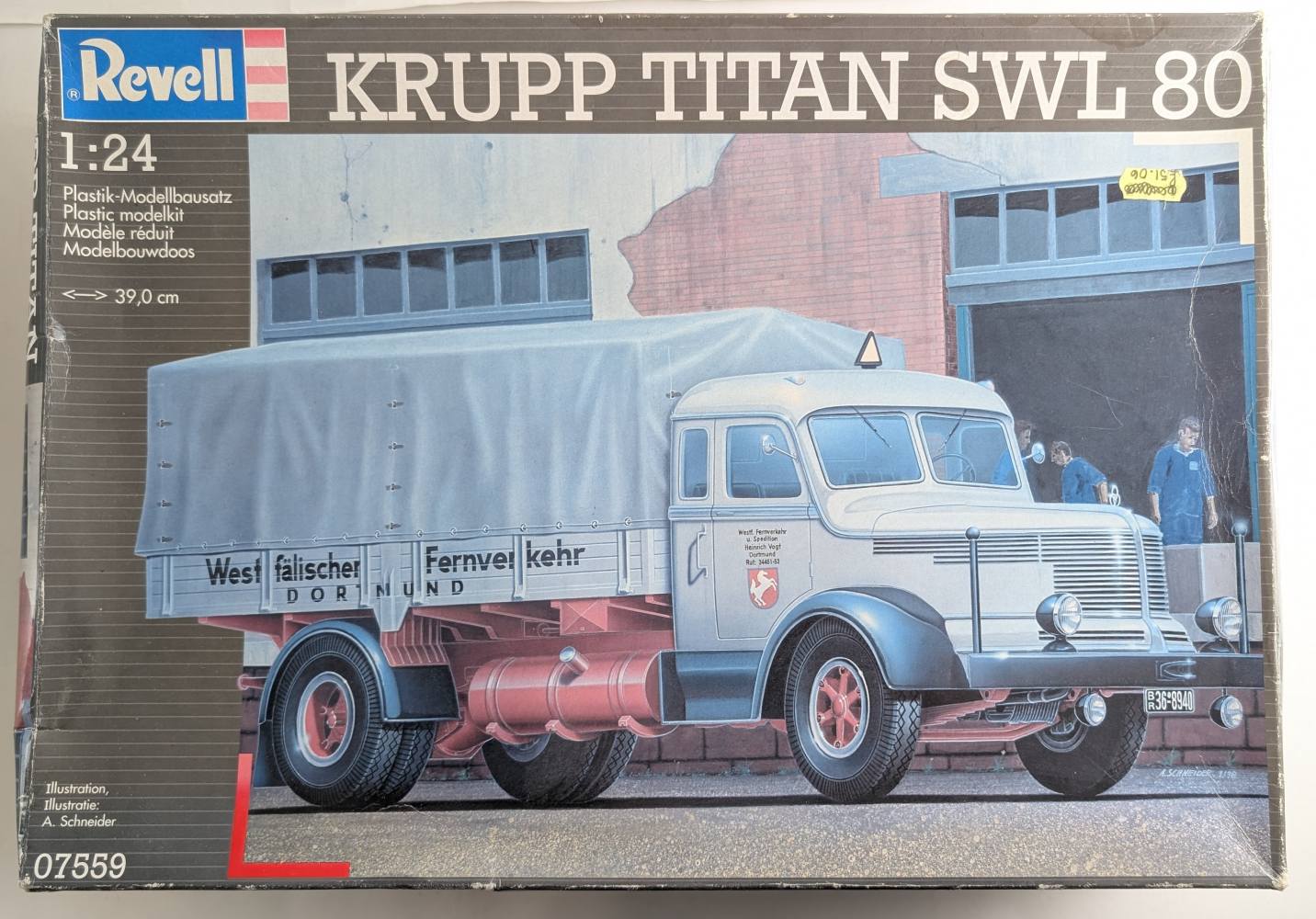 REVELL Models | REVELL 07559 KRUPP TITAN SWL 80 (UK SALE ONLY)