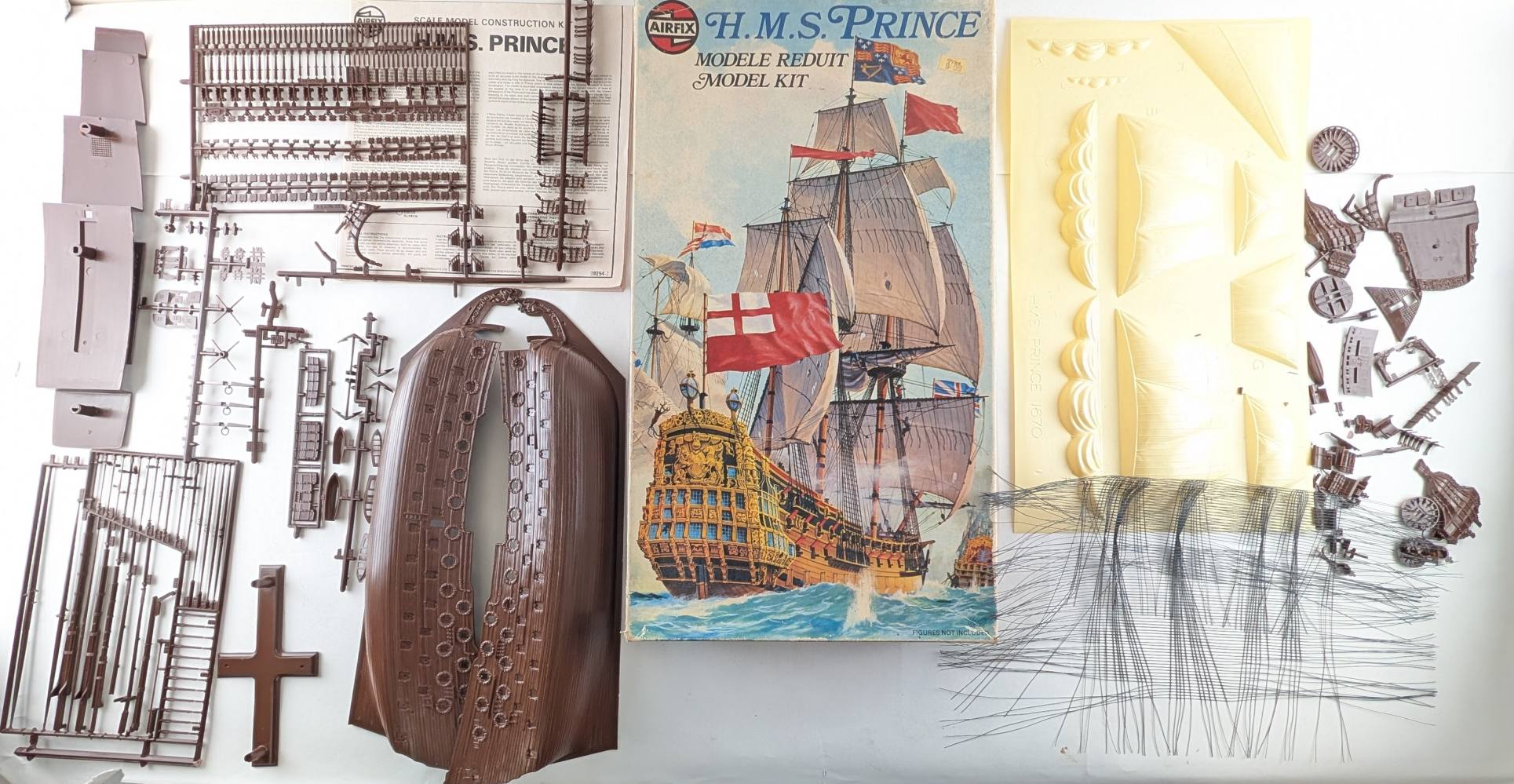 AIRFIX 09254 HMS PRINCE (DESPRUED + INCOMPLETE)