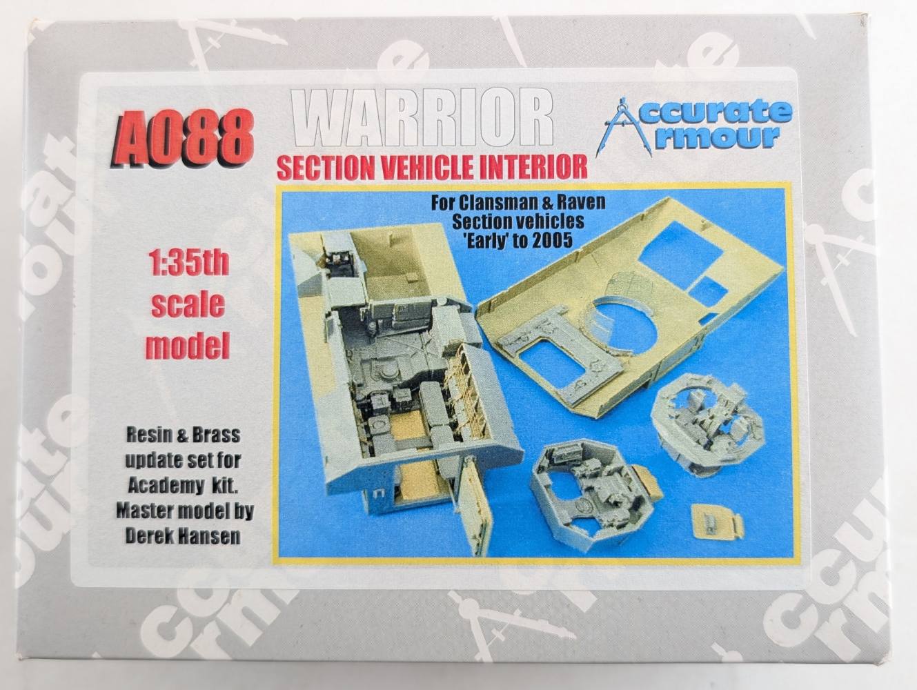 A088 WARRIOR VEHICLE INTERIOR
