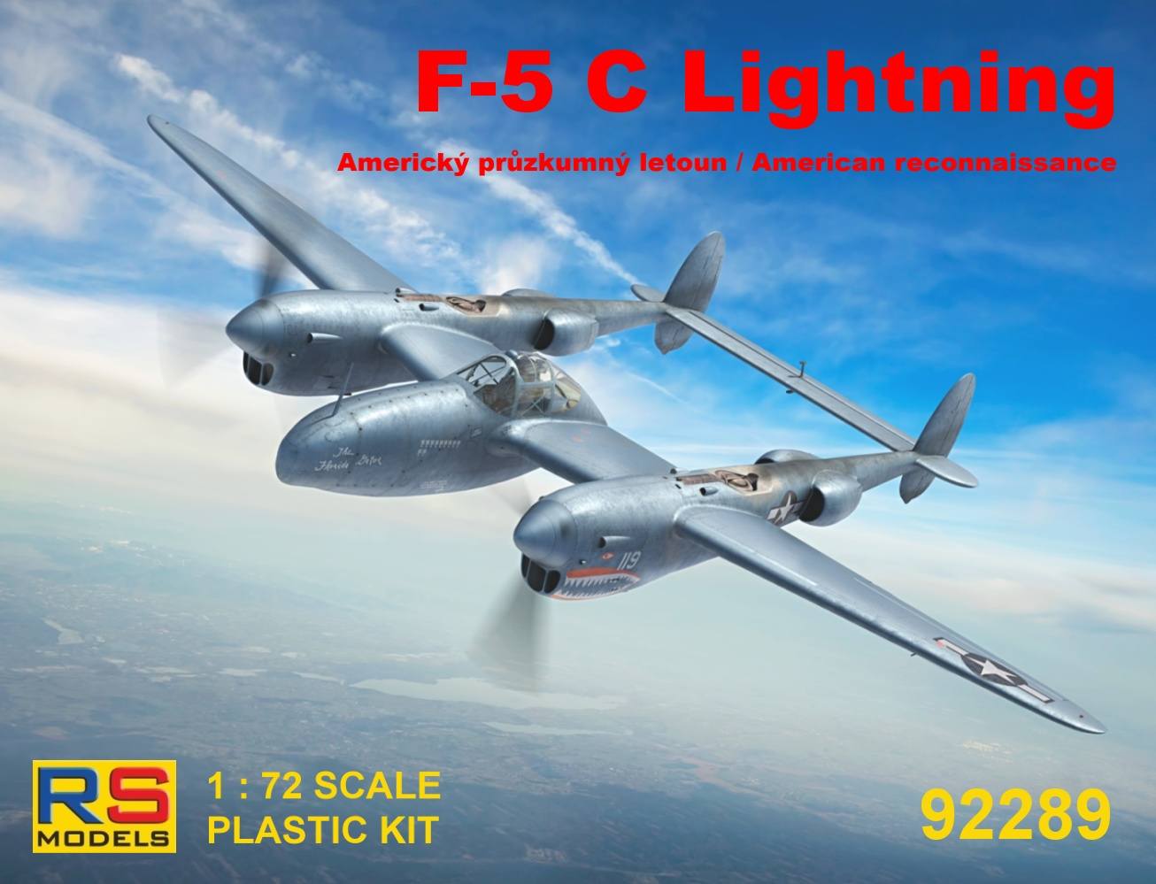 Rs Models 92289 F-5c Lightning Usa 3 Decal Version Model Kit | Aircraft ...