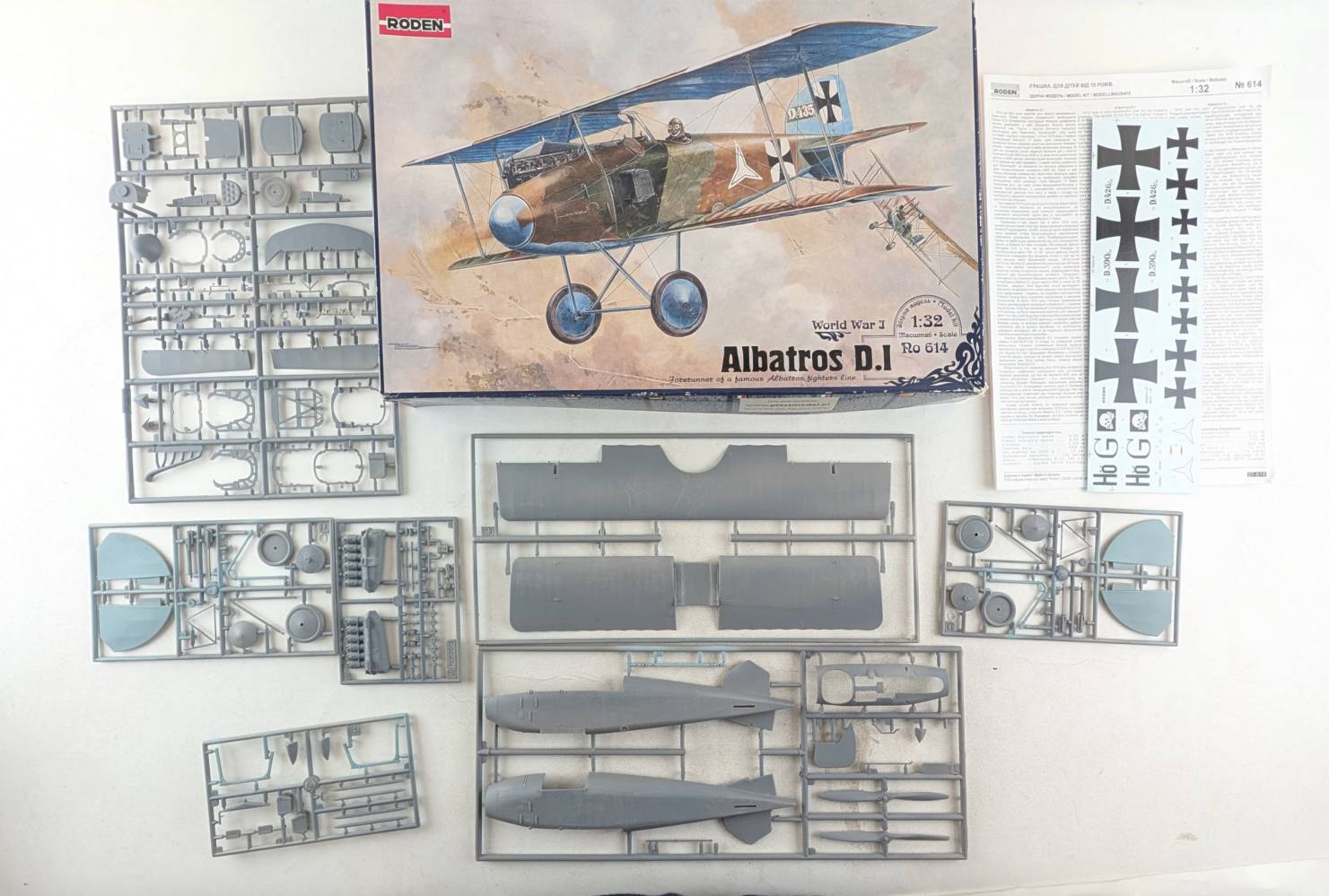 RODEN 614 ALBATROS D.I (PRIMED)