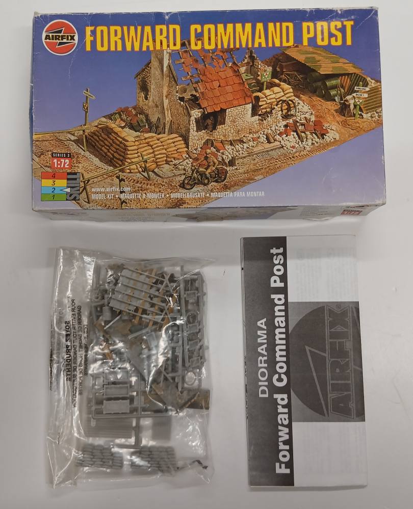 AIRFIX 03381 FORWARD COMMAND POST (STARTED)