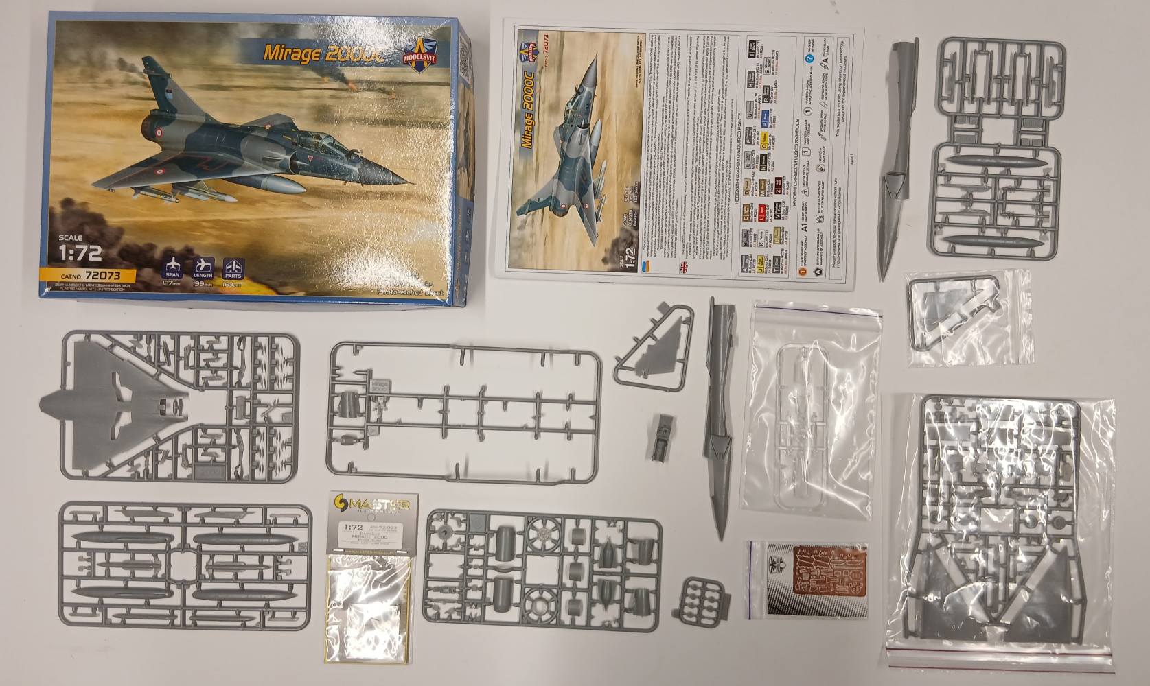 MODELSVIT 72073 MIRAGE 2000C (STARTED)