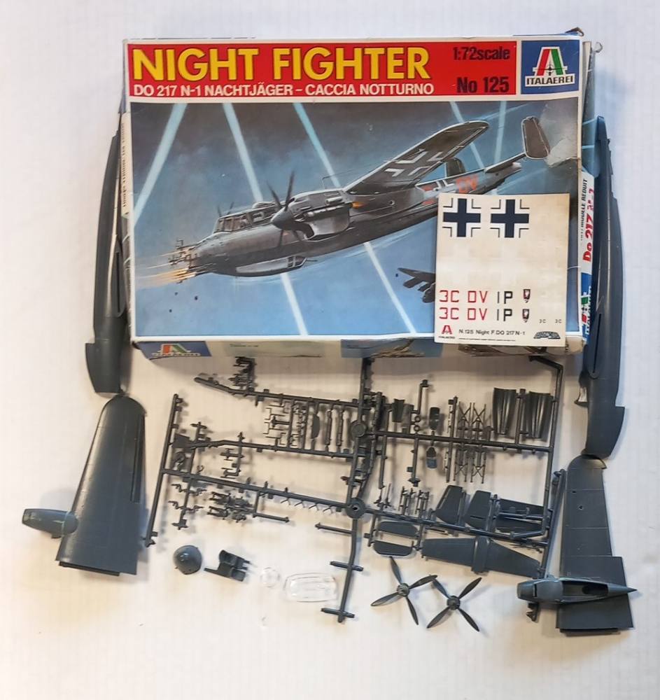 ITALERI 125 DORNIER DO 217 N-1 NACHTJÄGER (STARTED)