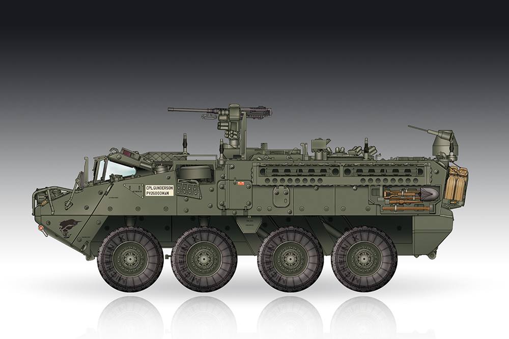 TRUMPETER MODELS | TRUMPETER MODELS 07423 M1130 STRYKER COMMAND VEHICLE