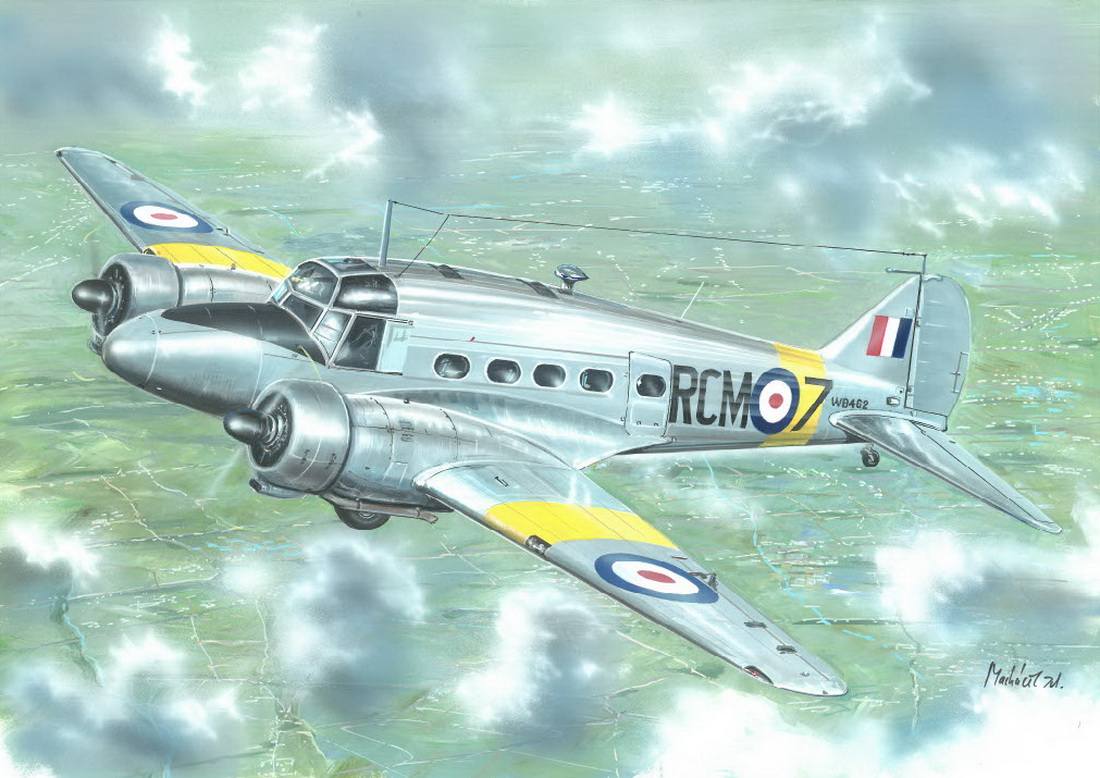 Valom 72165 Avro Anson T.21 Model Kit | Aircraft Model Kits