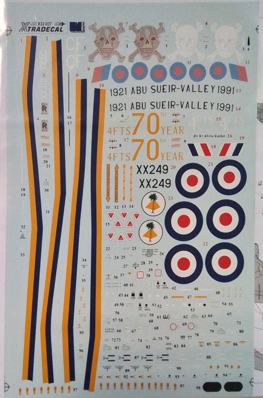 4552 X32-037 XTRADECAL