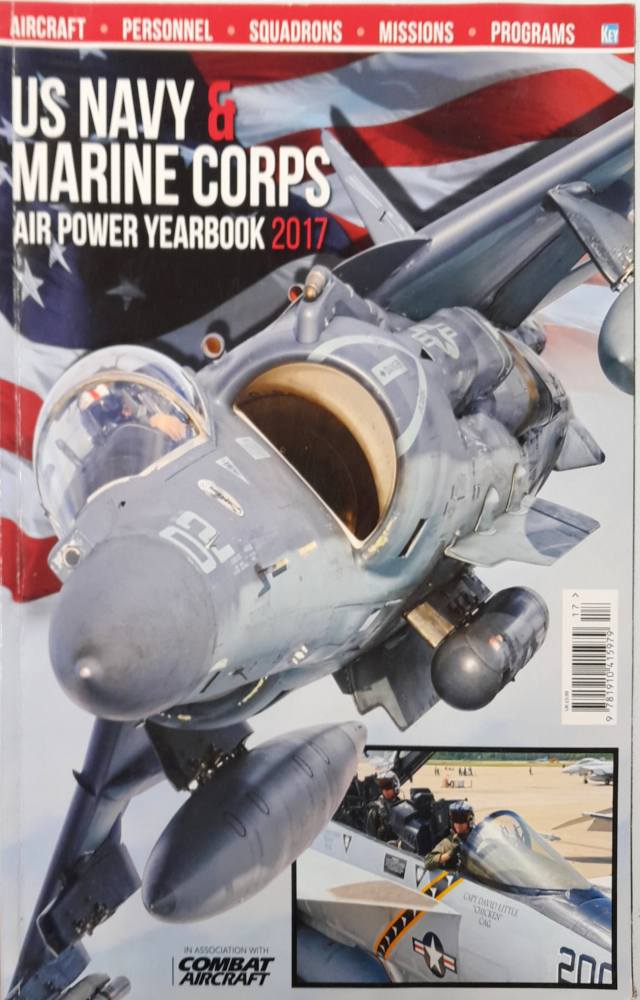 Zb6185 Us Navy & Marine Corps Air Power Yearbook 2017 Key Model Kit | Books