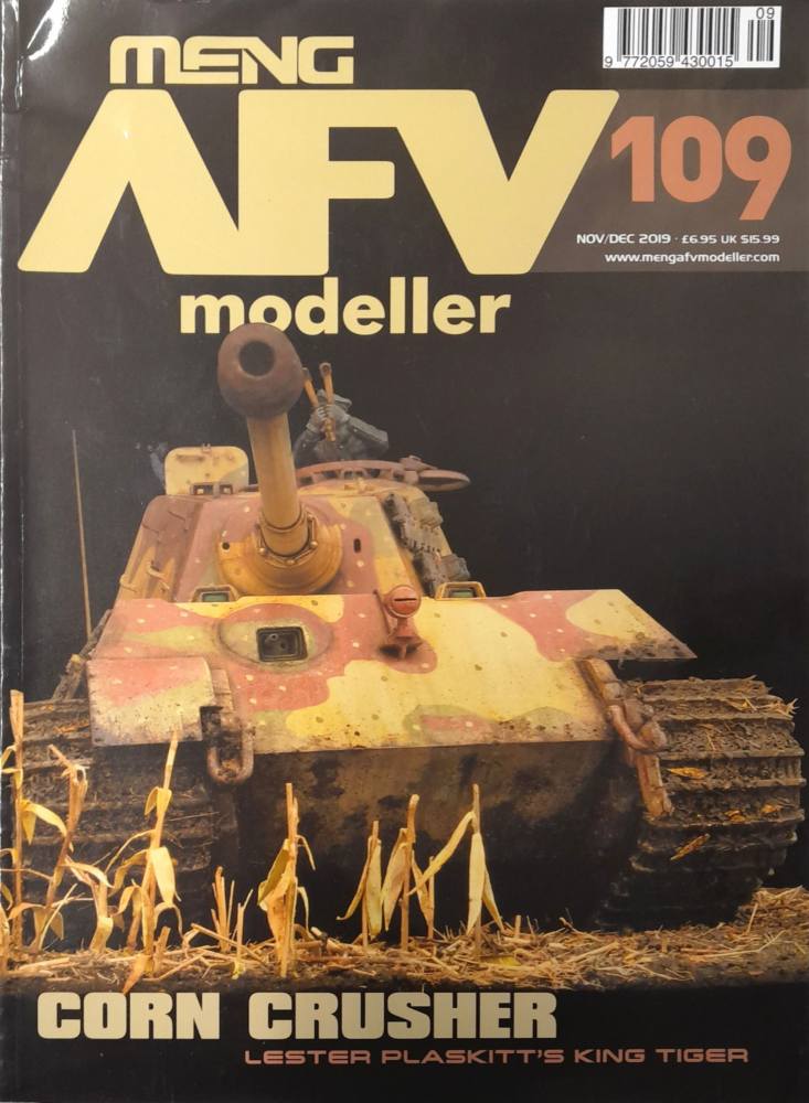 ZB6259 109 CORN CRUSHER LESTER PLASKITT'S KING TIGER Meng AFV Modeller