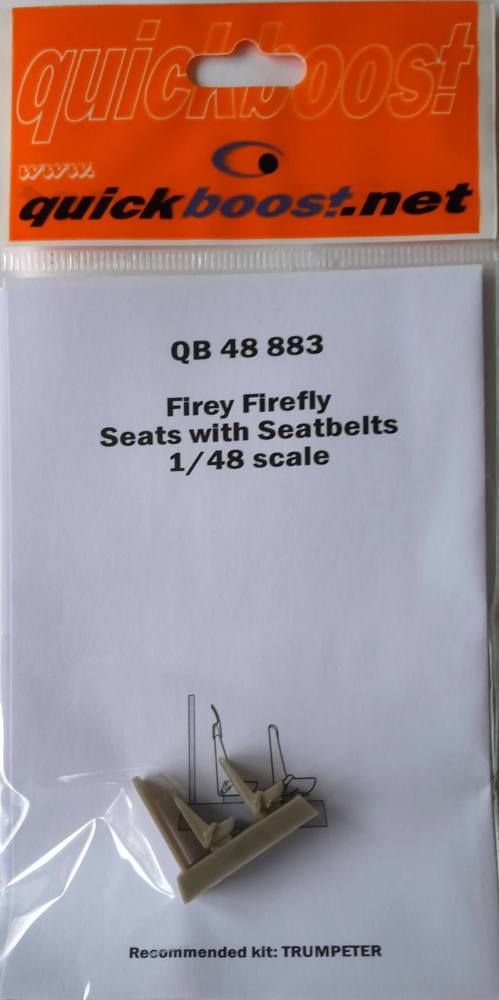 QB 48 883 FIREY FIREFLY SEATS WITH SEATBELTS