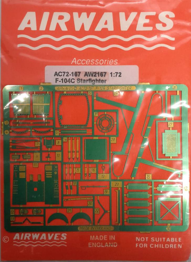 AC72-167 F-104C STARFIGHTER